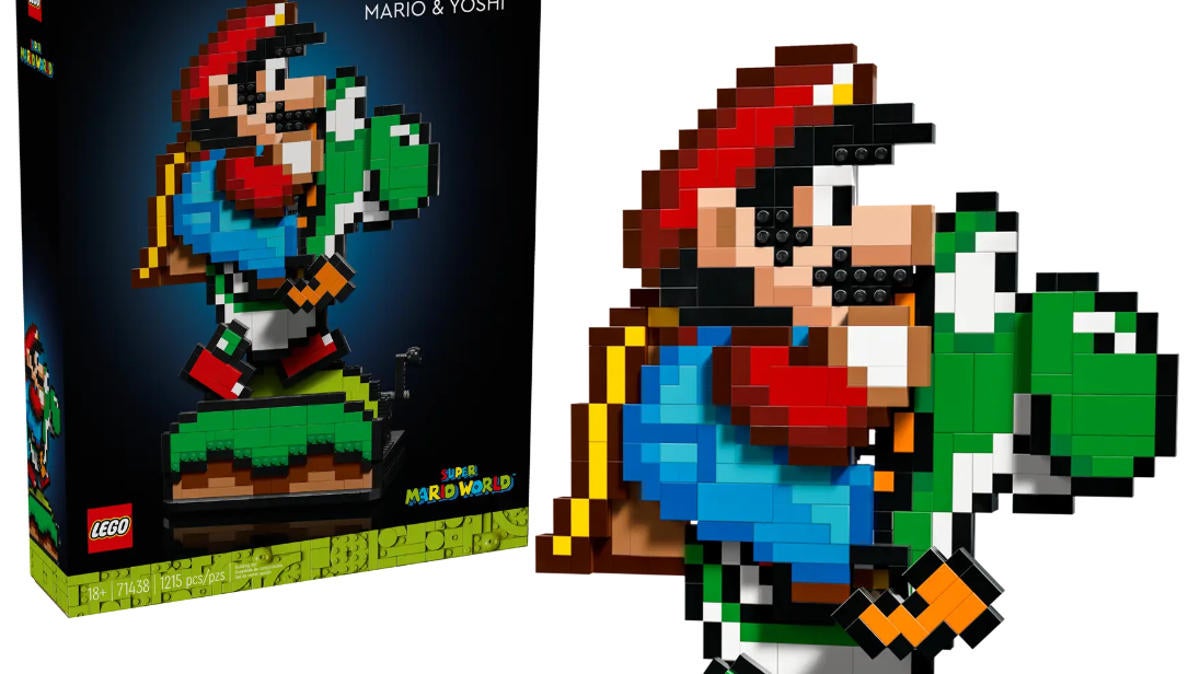 LEGO Super Mario World Mario and Yoshi Set Deal Is On - ComicBook.com