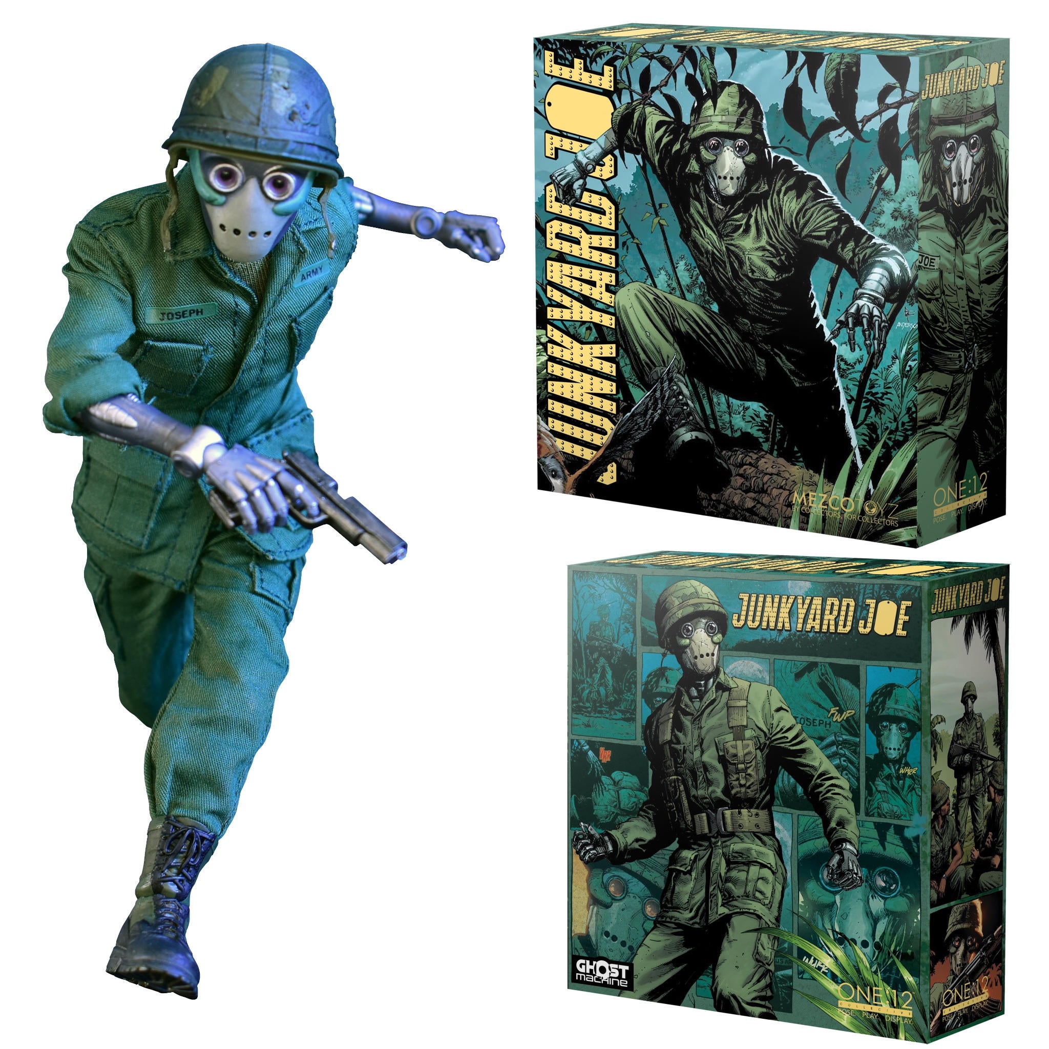 Ghost Machine and Mezco Team Up for Junkyard Joe Action Figure ...