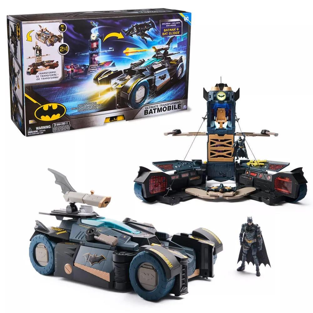 Spin Master Reveals Batman's Transforming Batmobile Playset, Dark ...