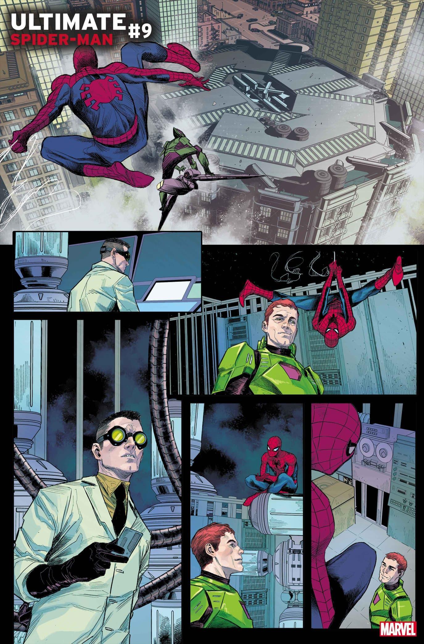 Ultimate Spider-Man #9 First Look: Black Cat Crosses Spidey's Path ...
