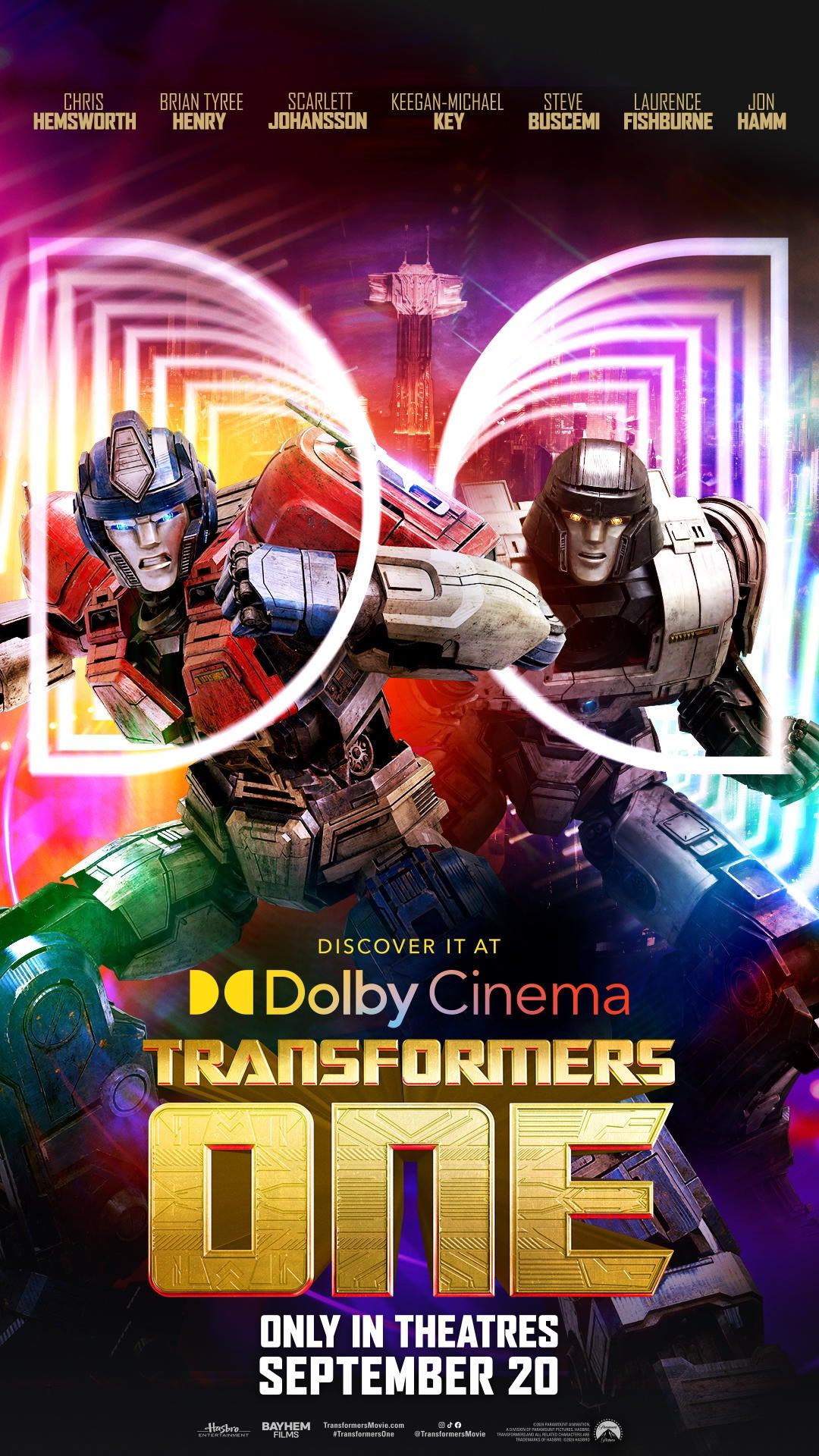 Transformers One Releases New Poster Exclusively for Dolby - ComicBook.com