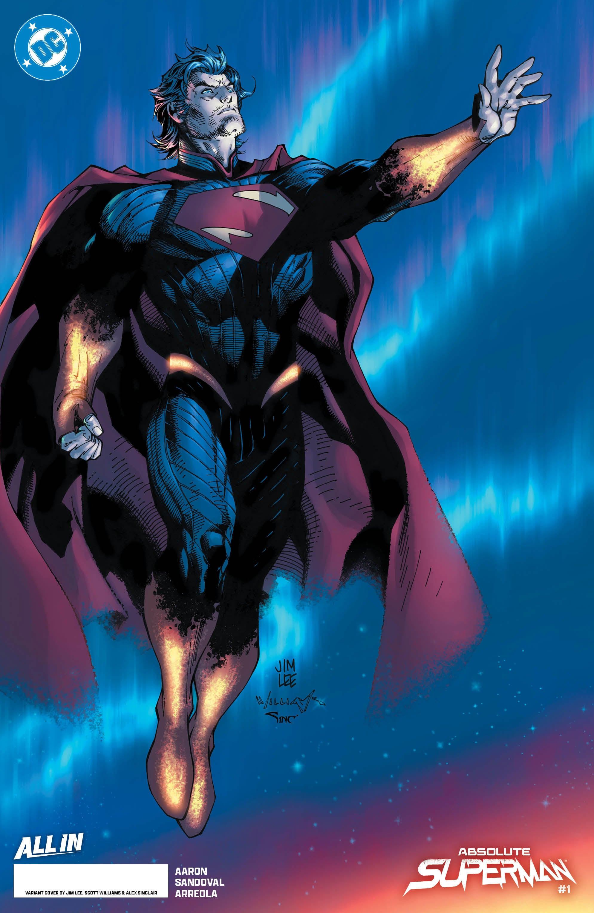 DC Reveals Absolute Superman, Batman, Wonder Woman Variant Covers ...
