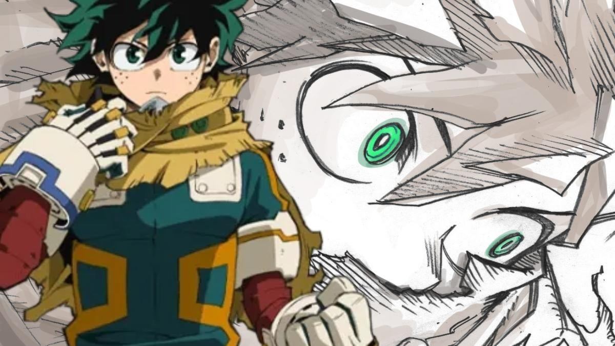 My Hero Academia Creator Inks Special Deku Sketch to Mark Manga's ...