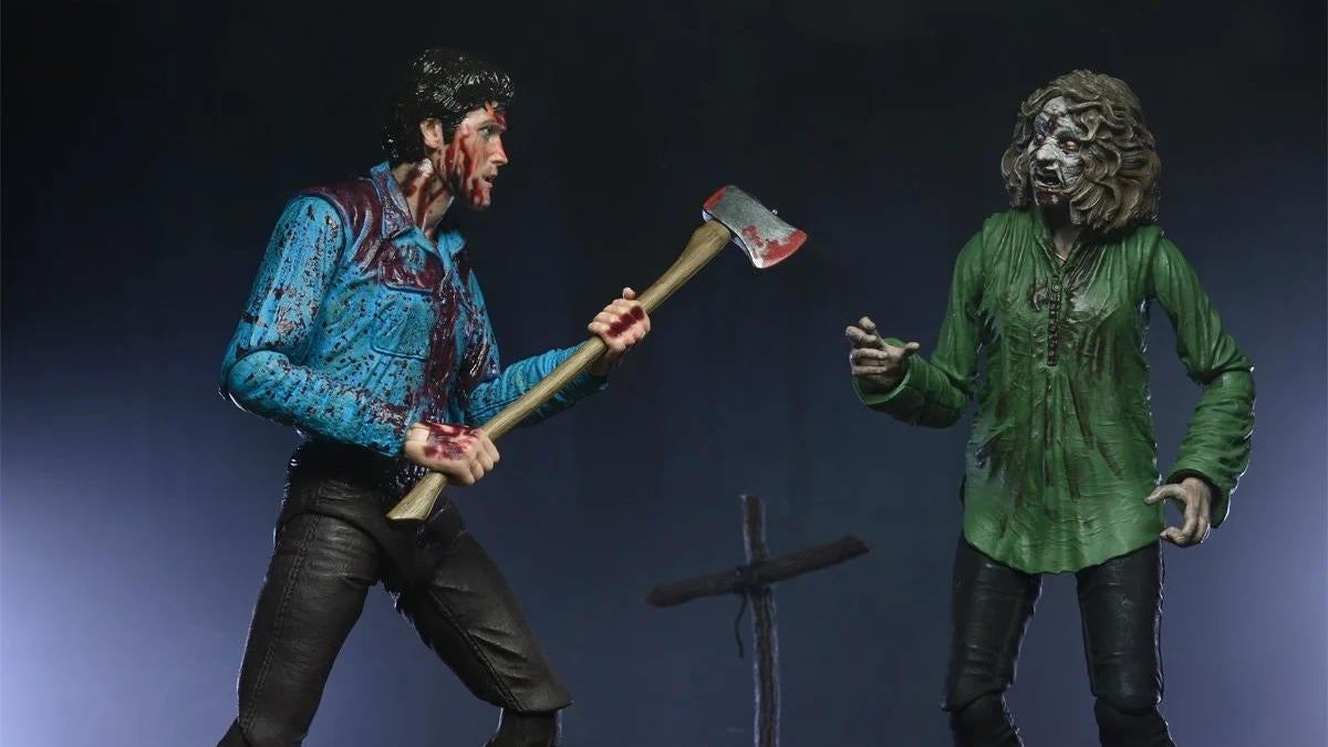 Evil Dead NECA 2-Pack Includes Bloody Ash and Deadite Cheryl Figures ...