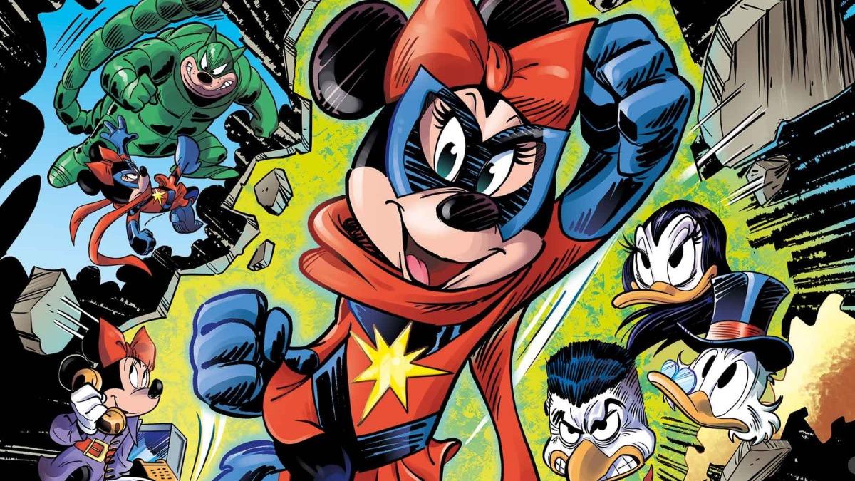 Disney/Marvel Mashup Comic Asks: What if Minnie Mouse Became Captain ...