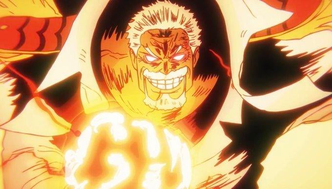 One Piece Hits Animation Peak With Garp's Galaxy Impact: Watch ...