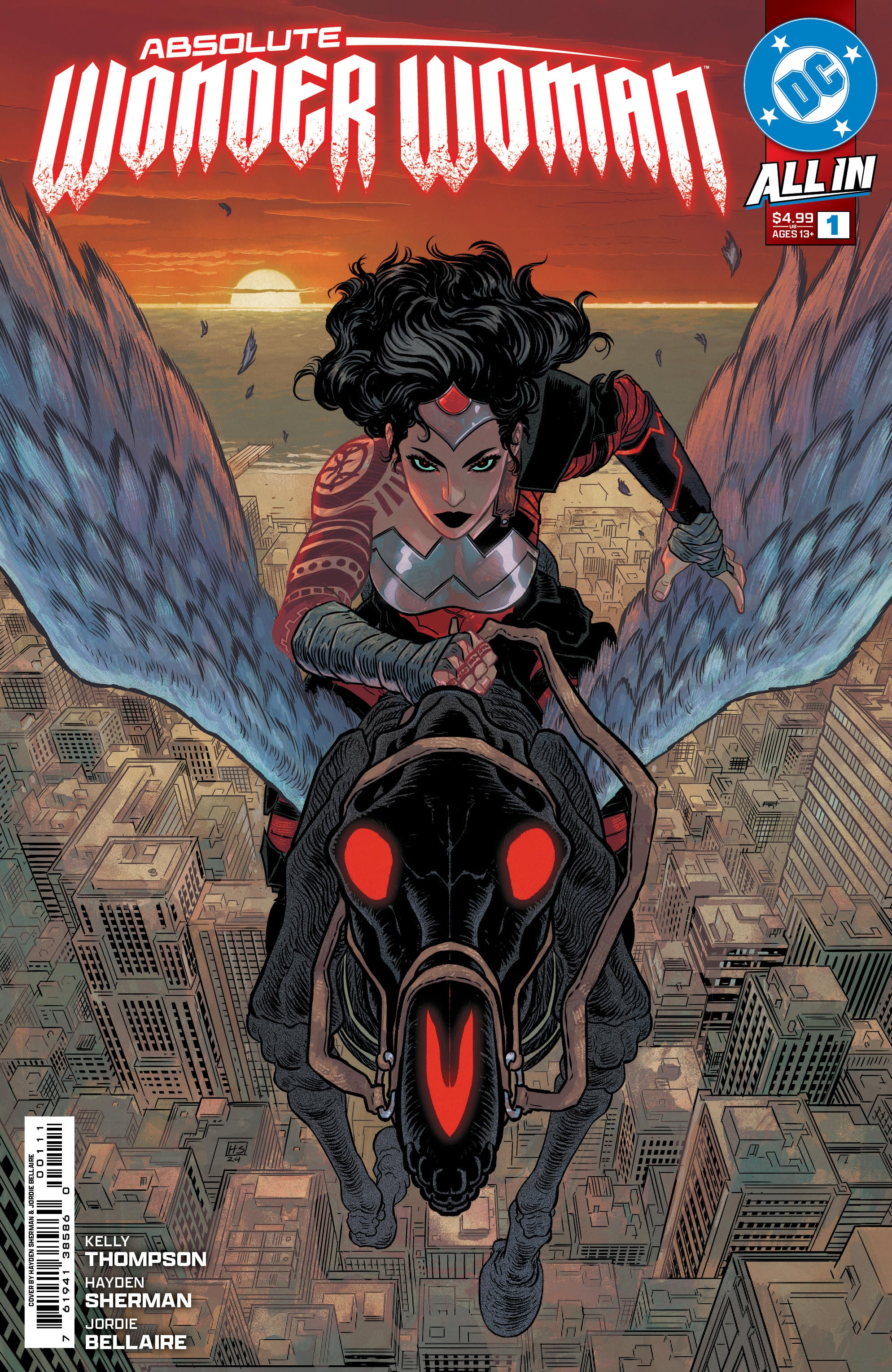 DC's Absolute Wonder Woman Team Reinvents an Icon with Magic, Hell's ...