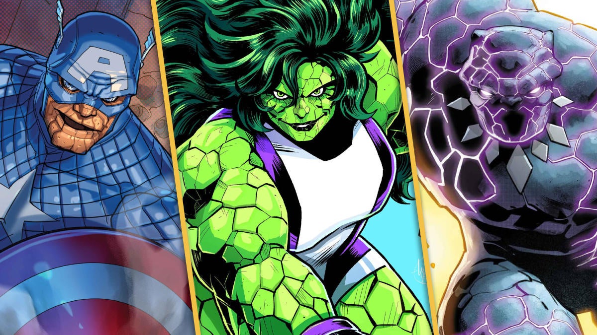 The Thing Becomes Spider-Man and More Marvel Heroes in New Variant ...