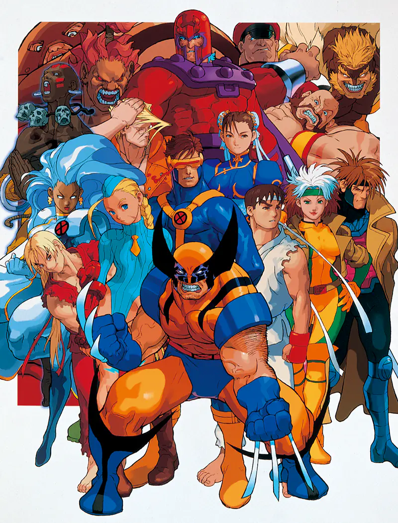 Marvel vs. Capcom Fighting Collection: Arcade Classics Game List ...