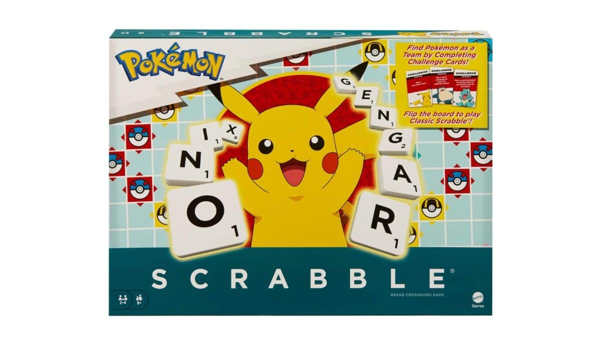 Scrabble Pokemon Edition Challenges Players to Spell Pikachu, Lucario ...
