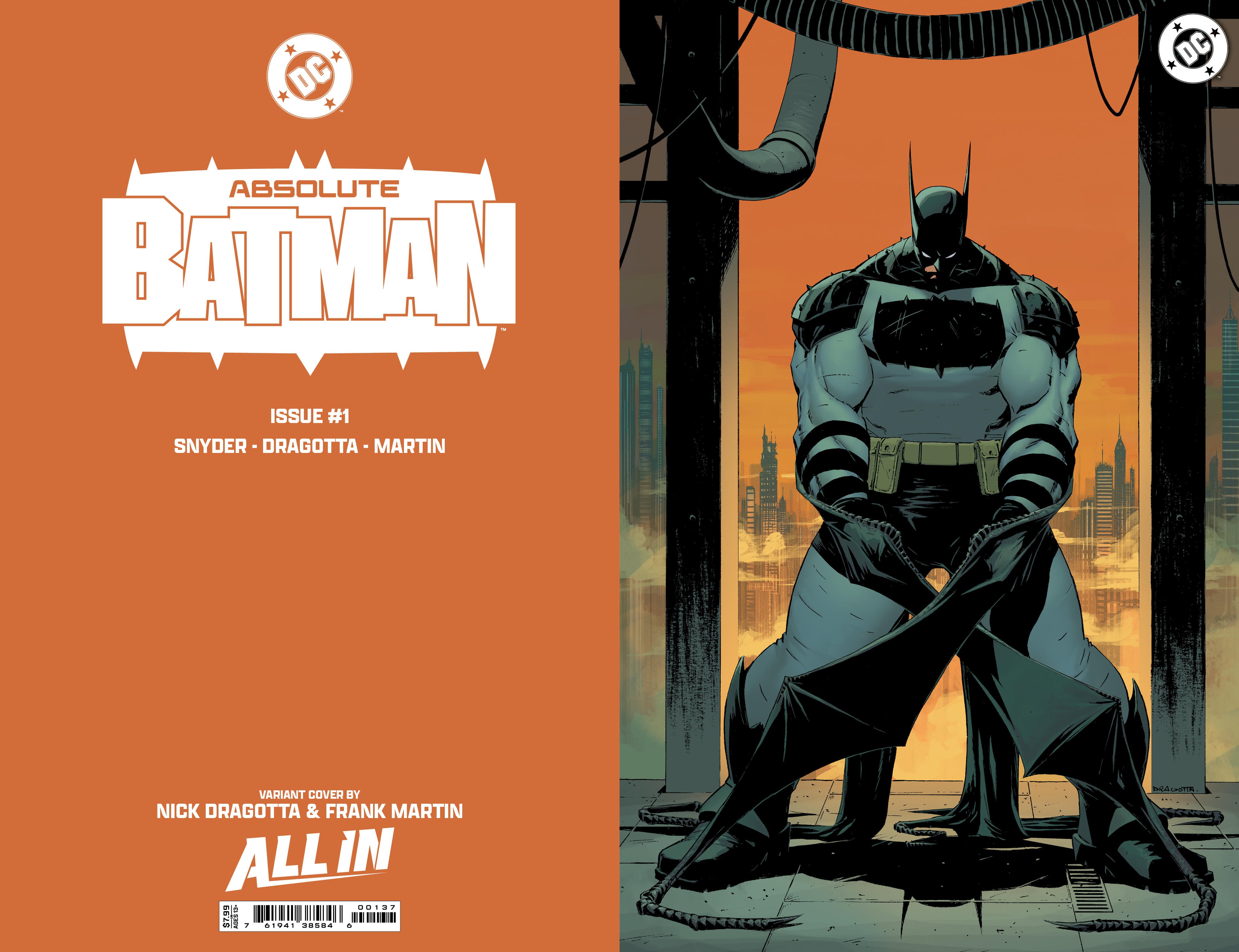 DC's Nick Dragotta and Scott Snyder Reveal What Absolute Batman's New ...