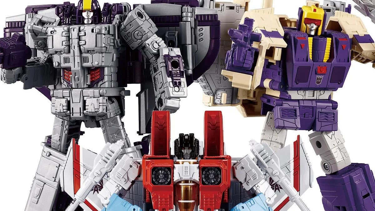Transformers Dramatic Capture Series Triple Takeover 3-Pack Is Now ...