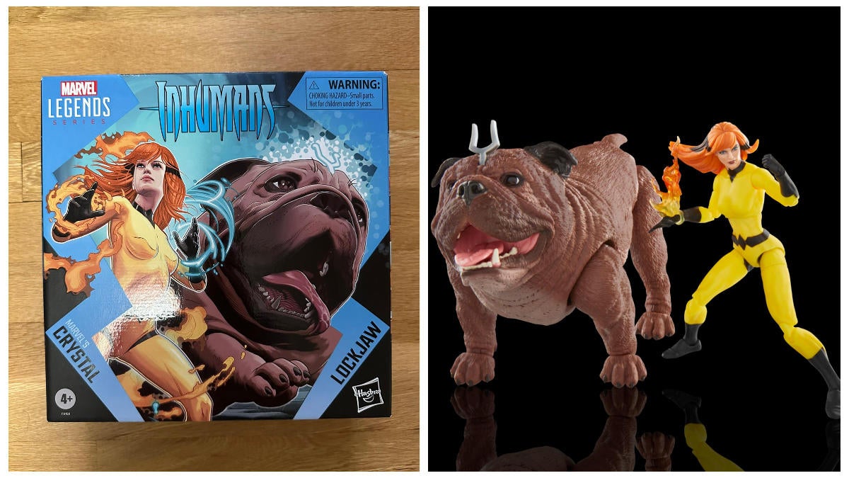 Marvel Legends Inhumans Crystal and Lockjaw 2-Pack Pre-Orders Are ...