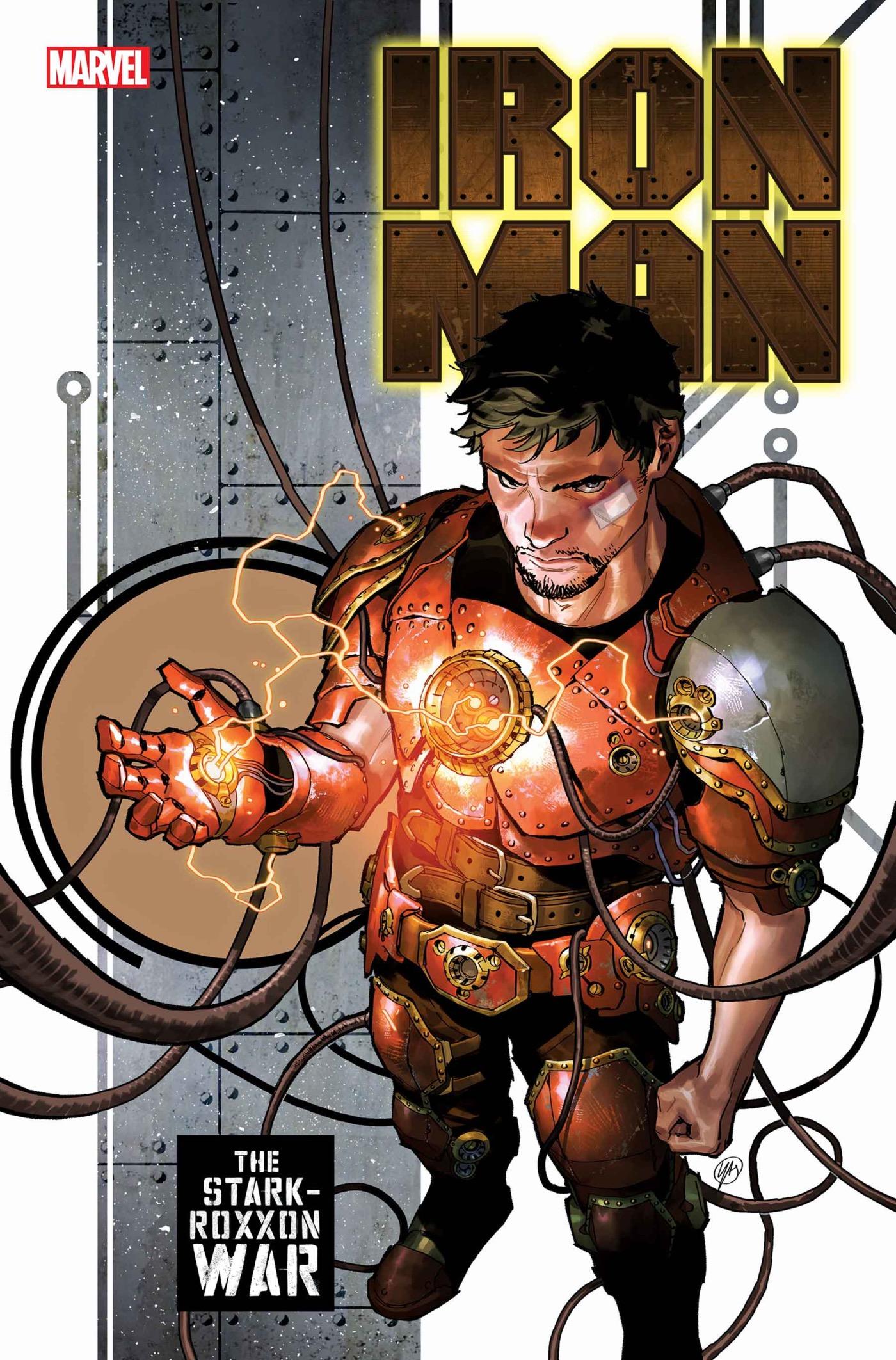 Marvel's Iron Man #1 Variant Covers Showcase Tony Stark's Improvised ...