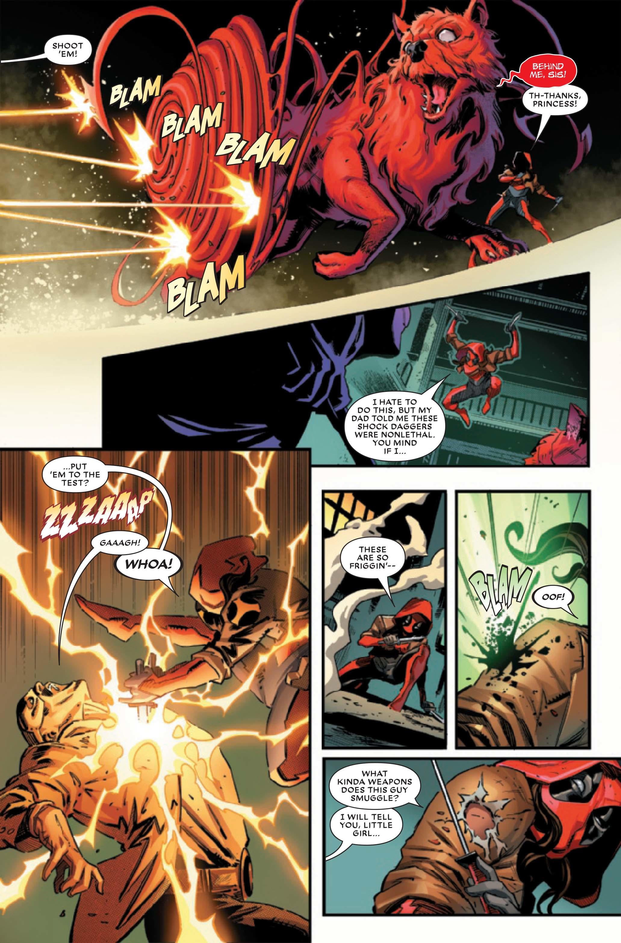 Deadpool's Daughters Carry on the Family Business Before His Untimely ...