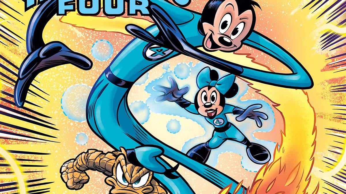 Marvel Transforms Mickey Mouse and Friends Into the Fantastic Four ...