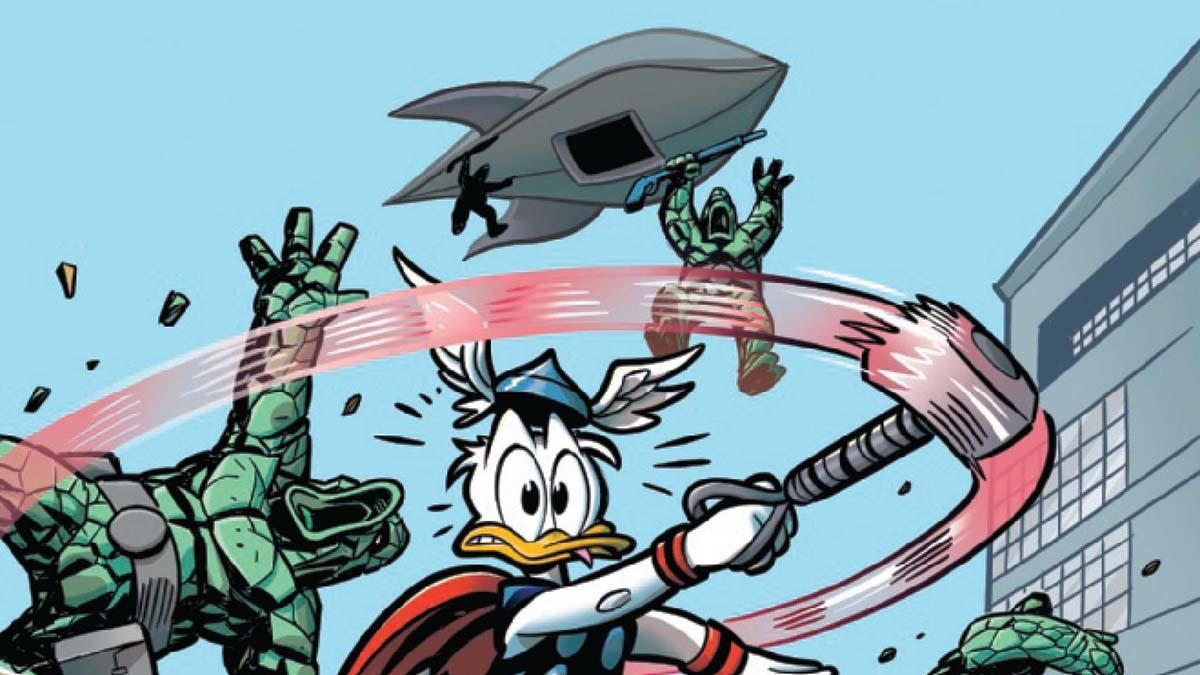 Donald Duck Is Worthy of Thor's Hammer In New Marvel Preview ...