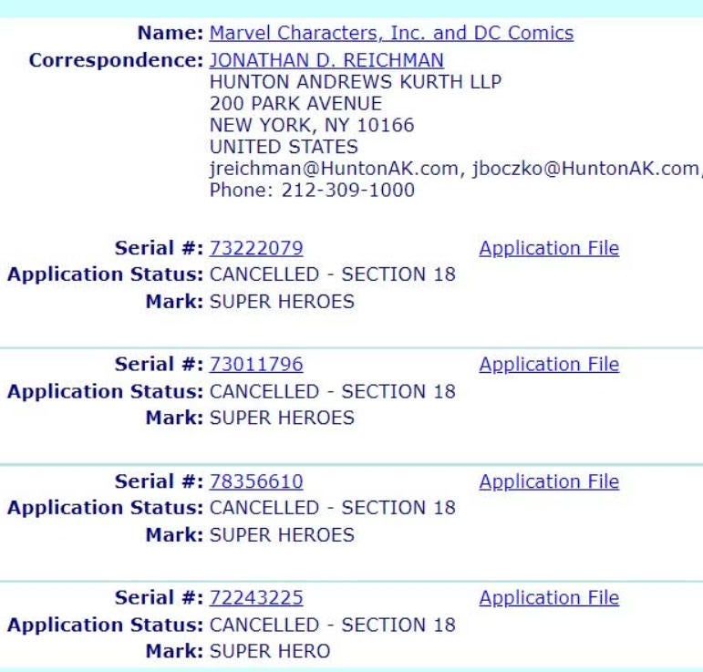 Marvel and DC Just Lost the Super Hero Trademark: Here's What That ...