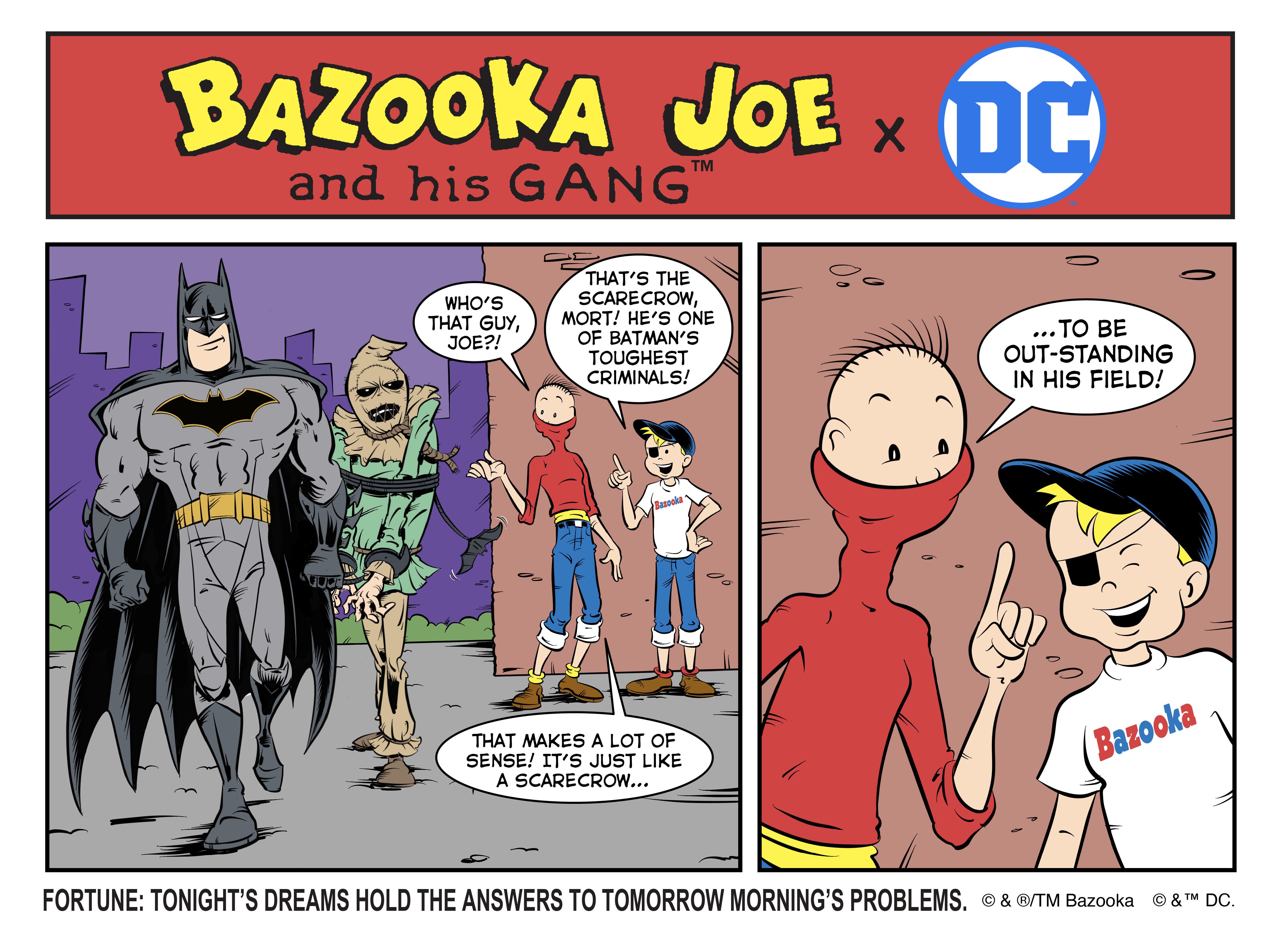 Batman Returns in New DC x Bazooka Bubble Gum Comics Crossover ...