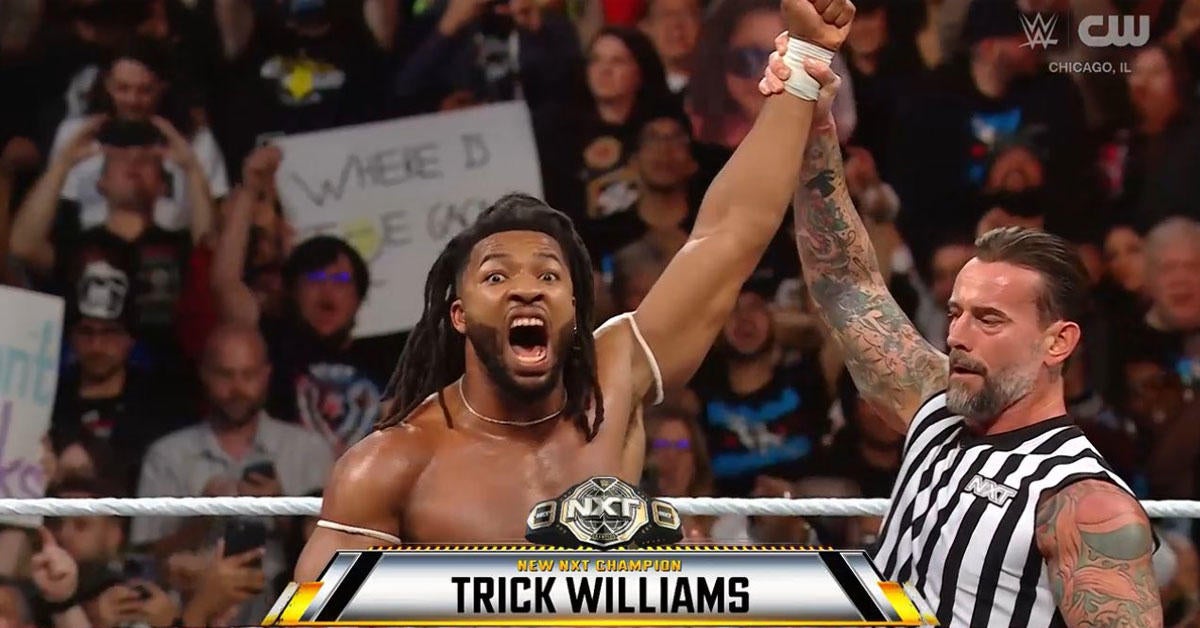 WWE's Trick Williams Becomes CW Era's First NXT Champion - ComicBook.com