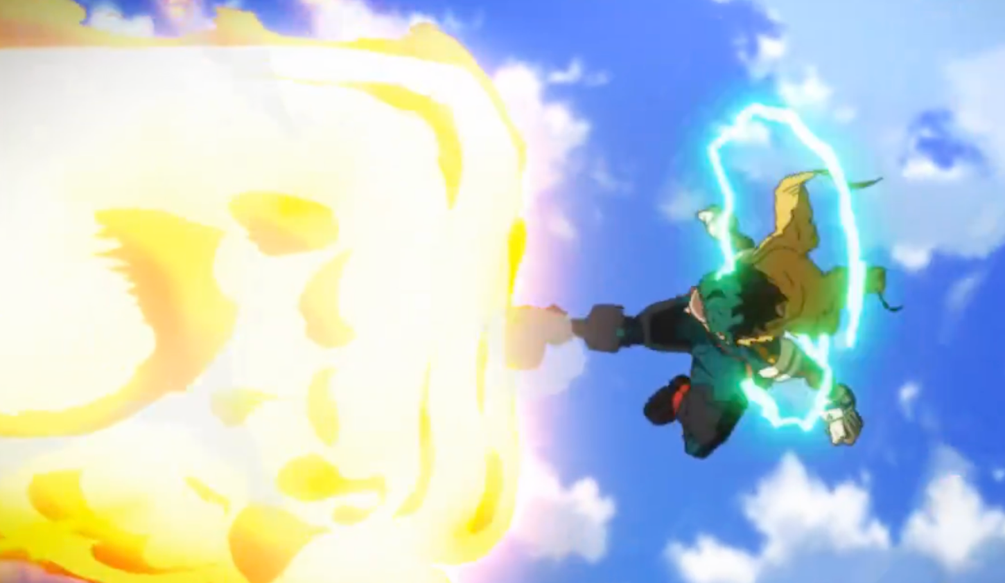 My Hero Academia Movie Clip Unleashes Dark Might's True Power: Watch ...