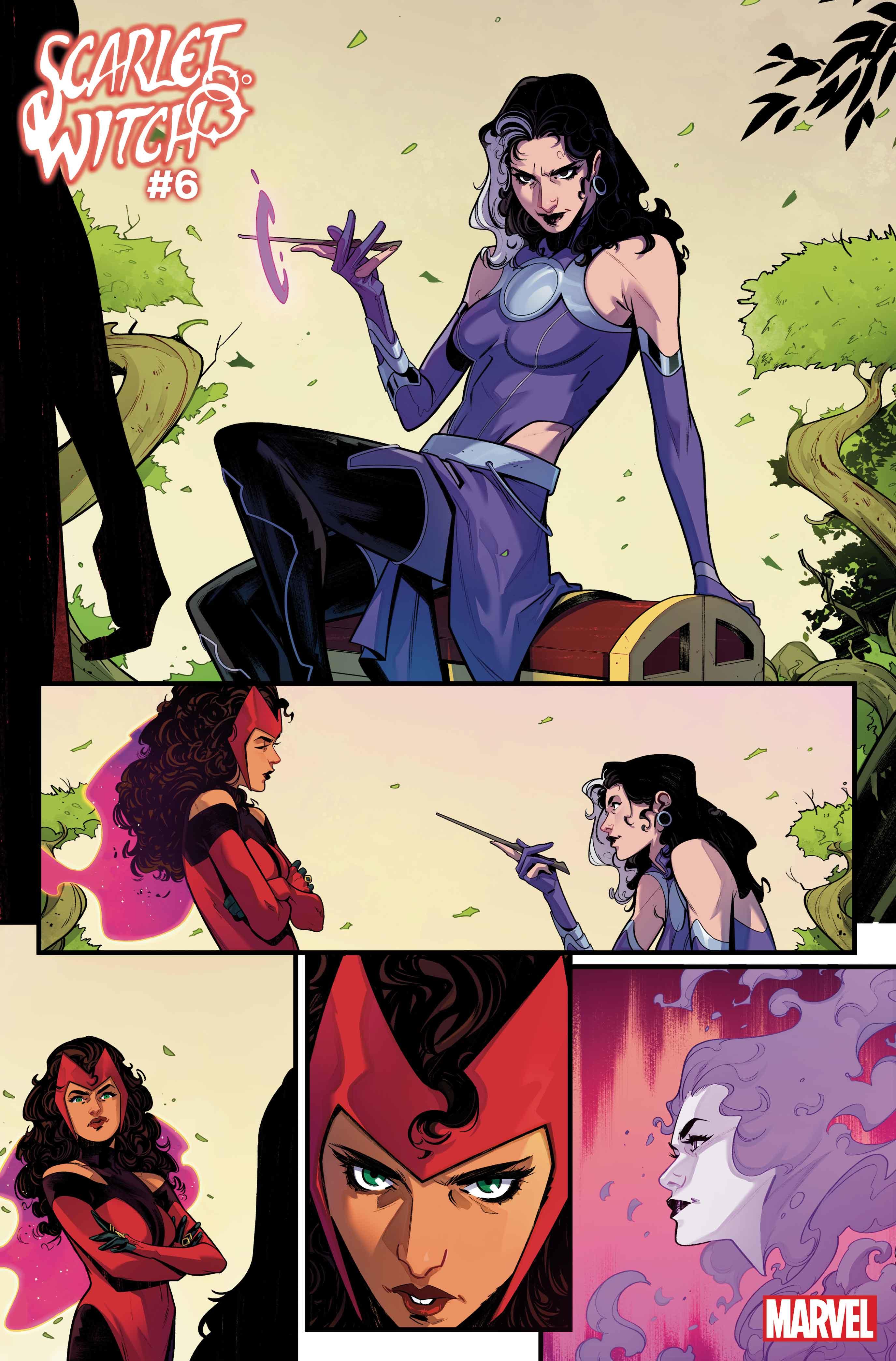 Marvel Reveals Scarlet Witch's First Meeting With Her New Protege Amaranth (Exclusive ...