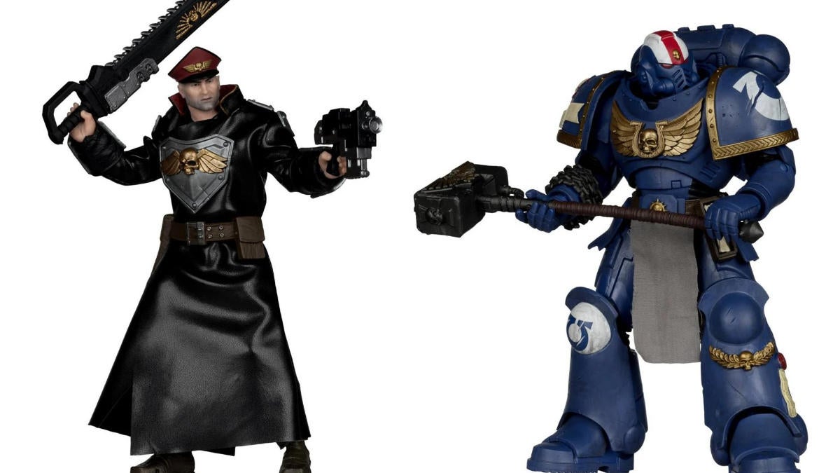 McFarlane Toys Warhammer 40,000 Line Adds Commissar and Space Marine 2 ...