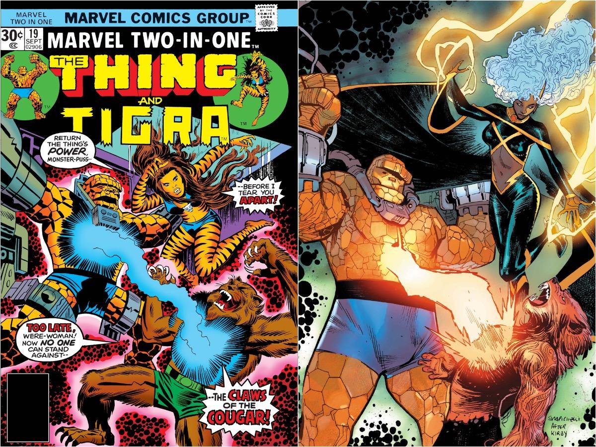The Thing Clobbers the Marvel Universe on New Variant Covers ...