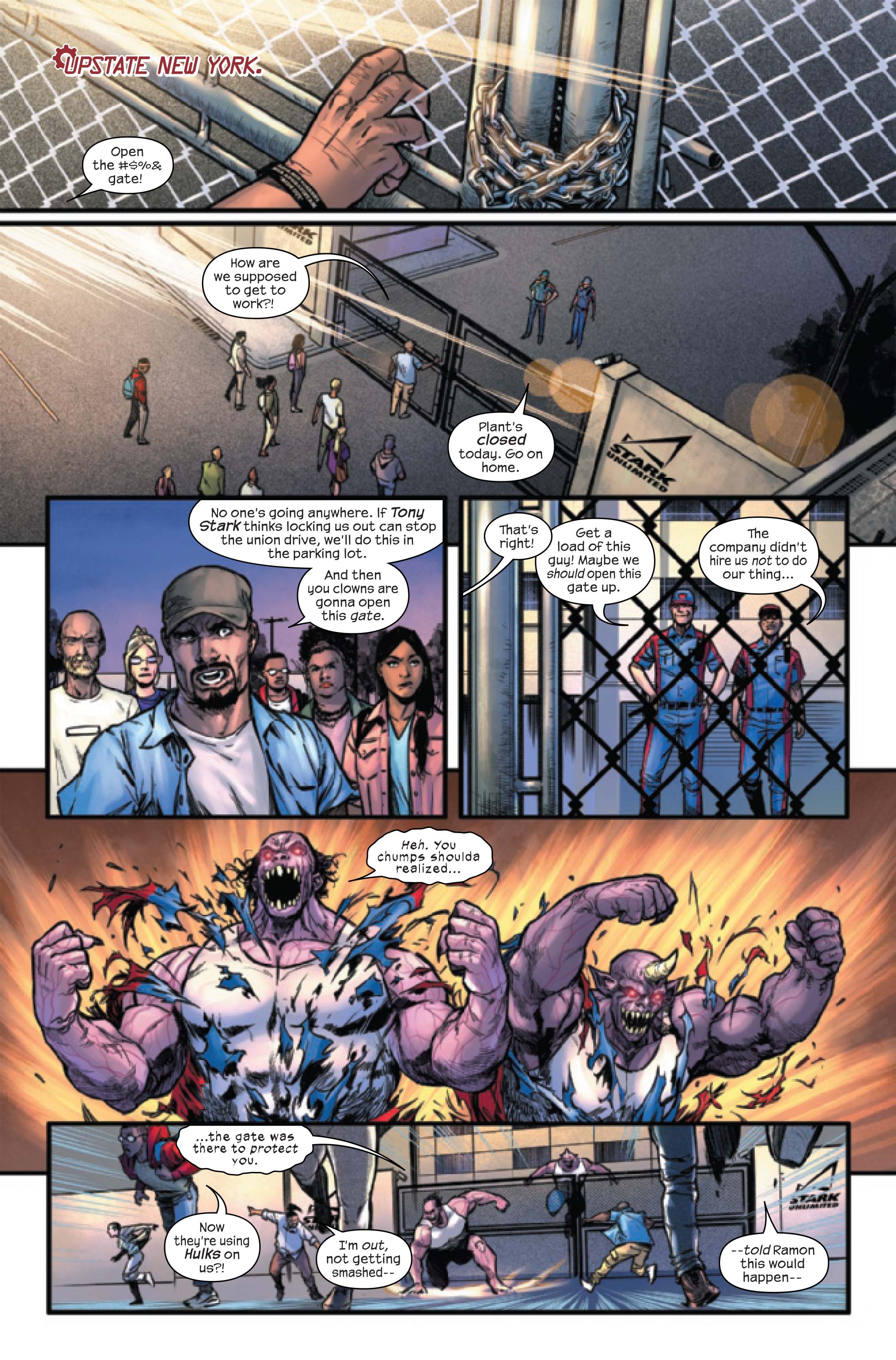 Iron Man Battles Union-Busting Hulk Bros in New Marvel Series ...