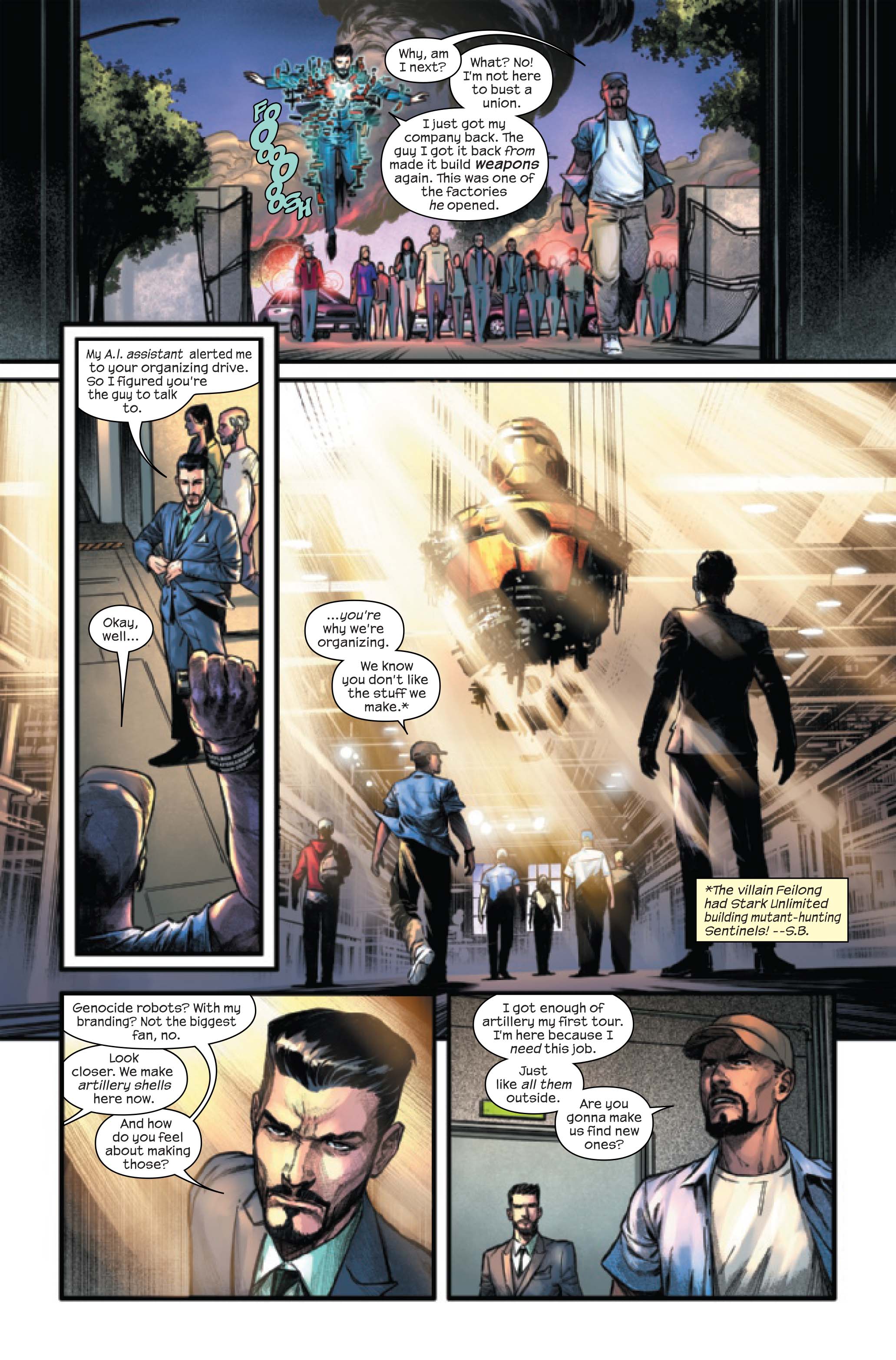 Iron Man Battles Union-Busting Hulk Bros in New Marvel Series ...