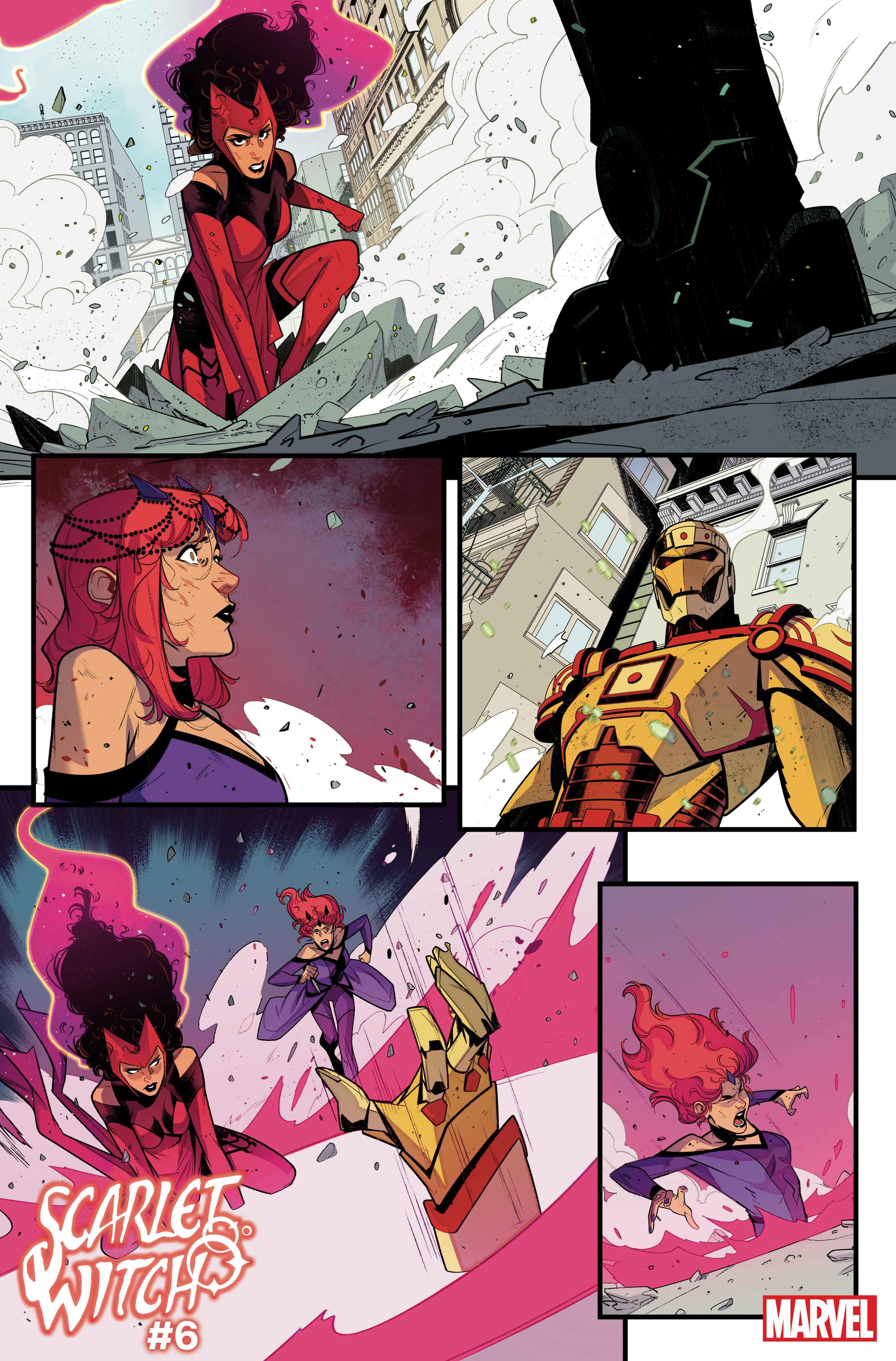 Marvel Reveals Scarlet Witch's First Meeting With Her New Protege Amaranth (Exclusive ...