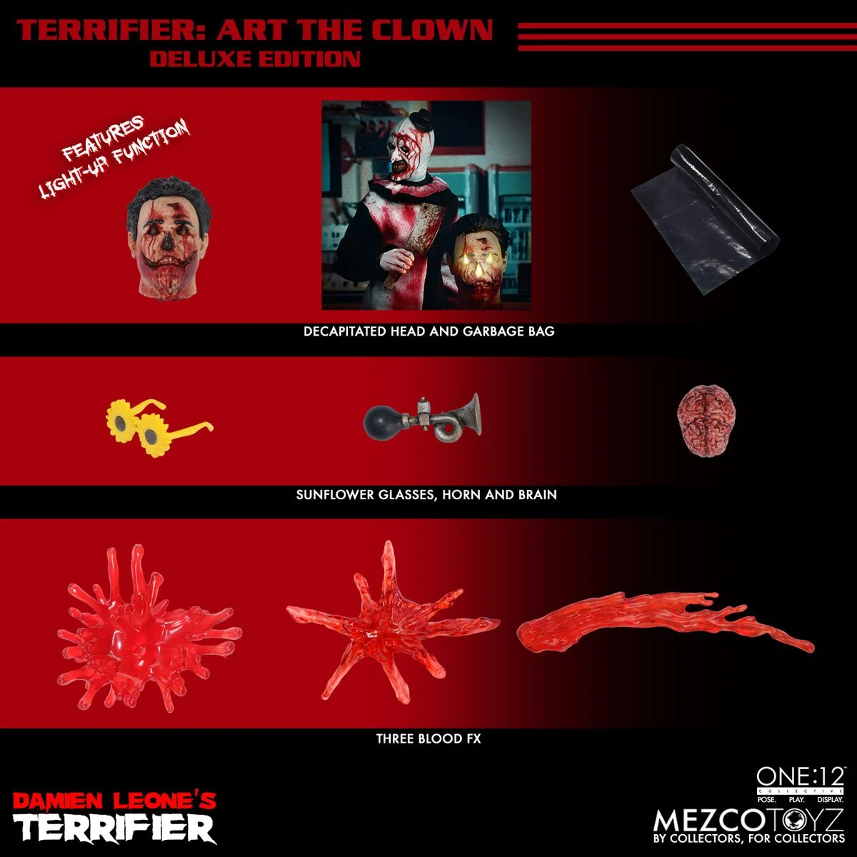 Terrifier Art the Clown One:12 Collective Figure Is On Sale Now ...