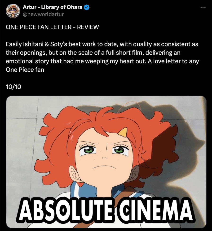 One Piece: Fan Letter May Be the Anime's Best Episode Ever - ComicBook.com