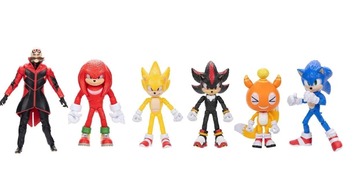 Sonic the Hedgehog 3 Gets New Jakks Pacific Action Figures and Plush ...