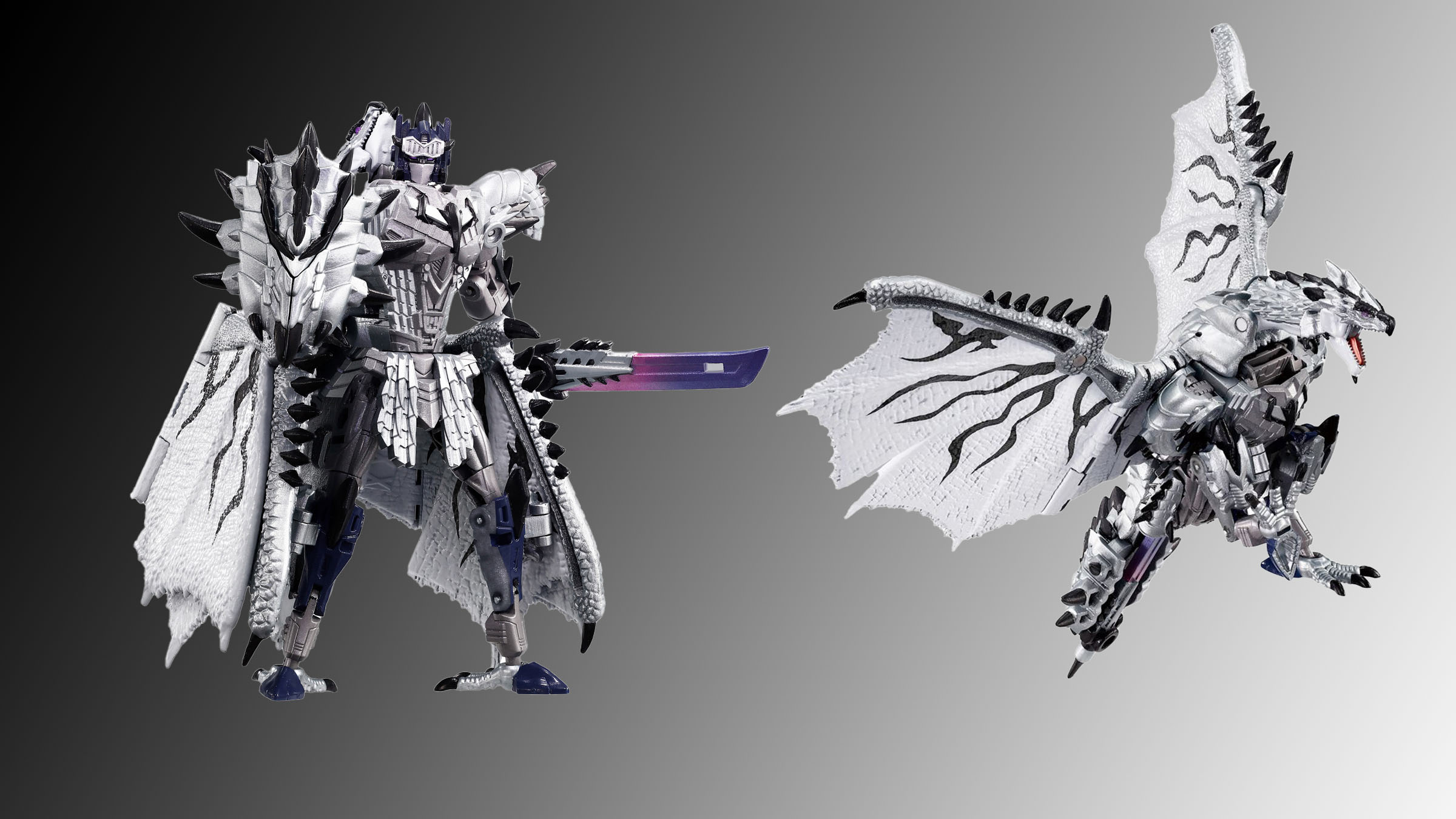 Monster Hunter x Transformers Silver Rathalos Prime Figure Is Here ...