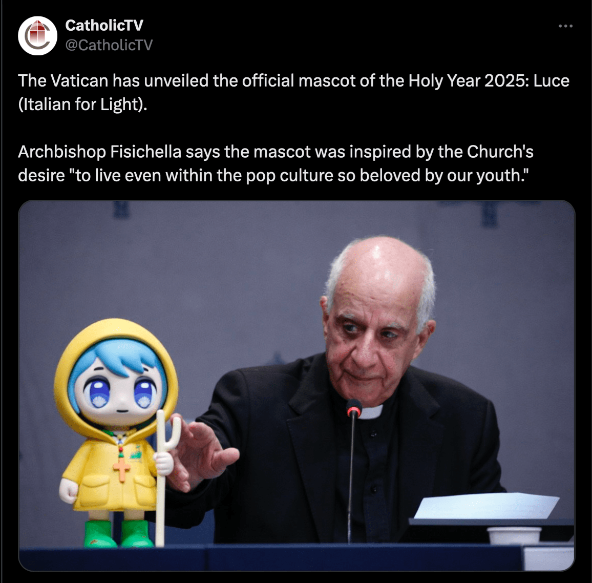 The Vatican Goes Full Anime With New Catholic Mascot