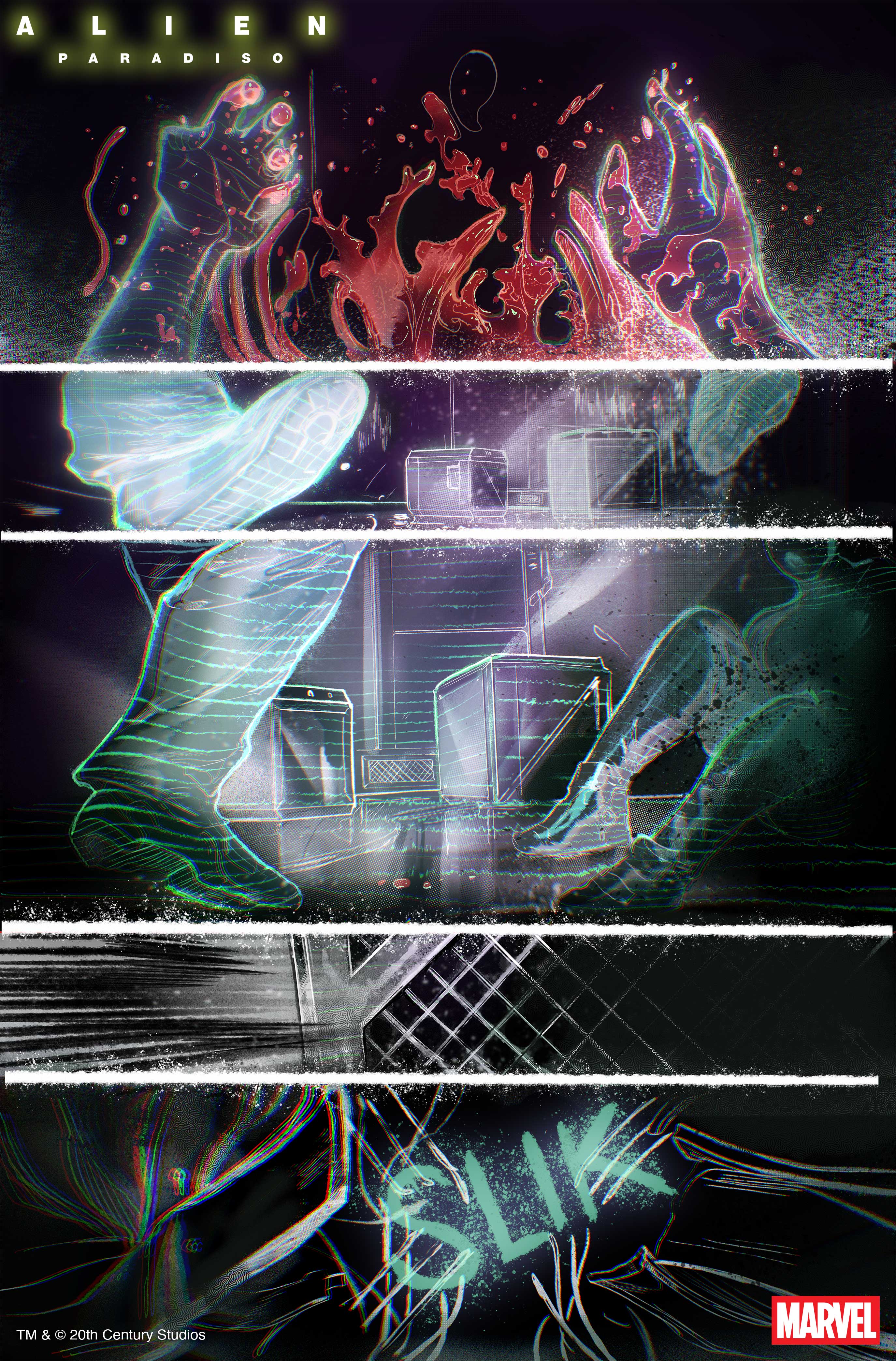 Alien Turns a Beach Resort Into a Bloodbath in First Look at Marvel ...