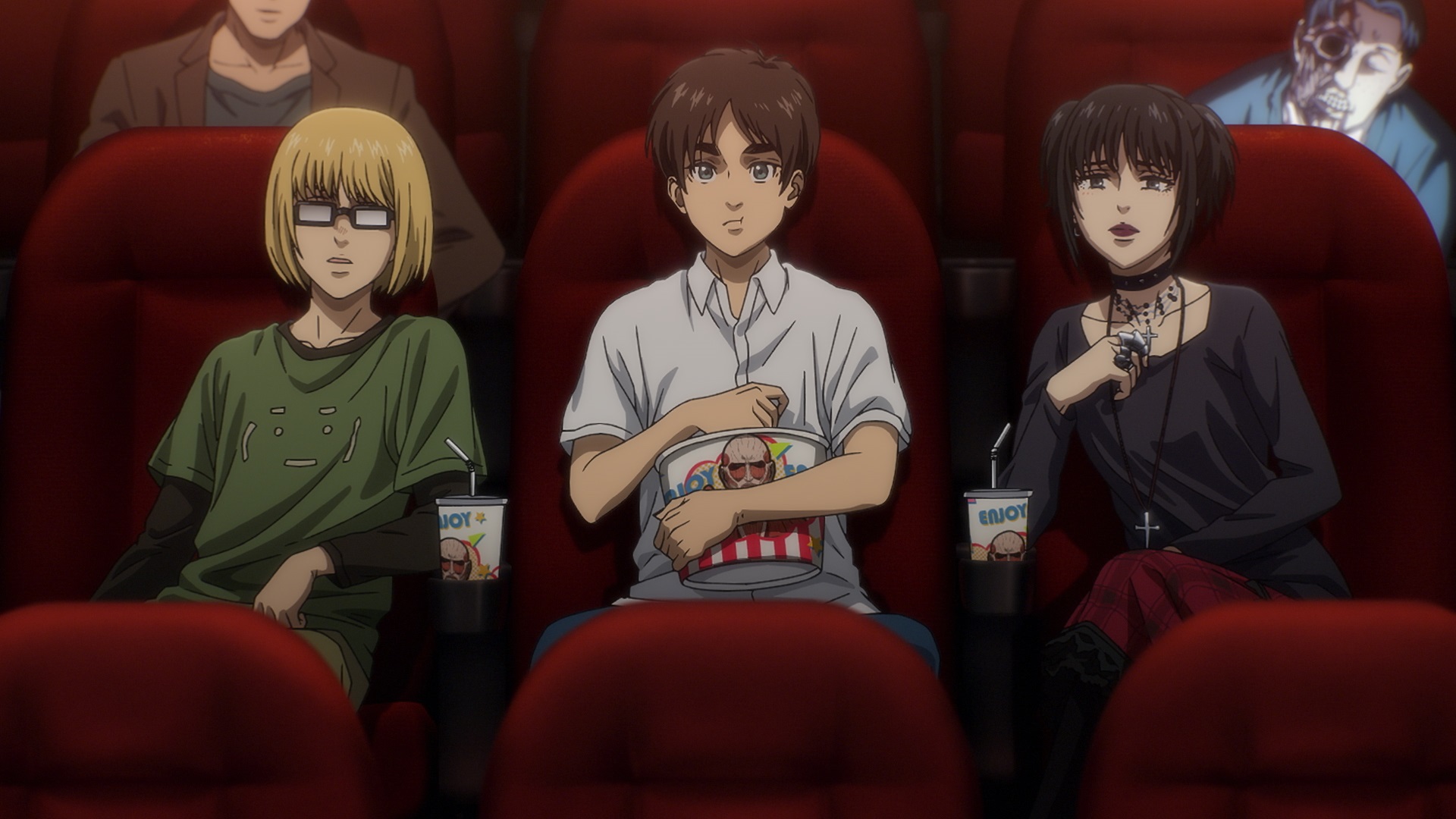 New Attack on Titan Post-Credits Scene Gives Everyone A Happy Ending ...