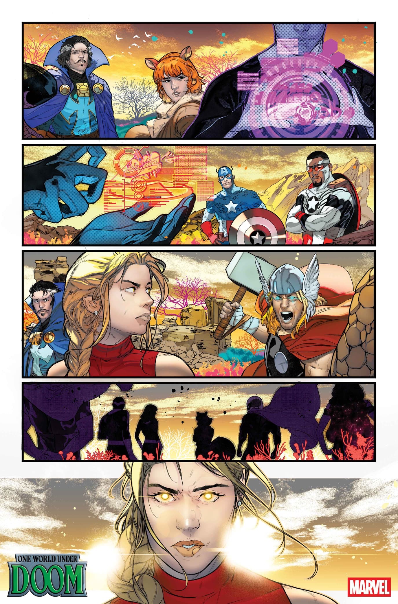 One World Under Doom #1 First Look: Emperor Doom's Reign Begins