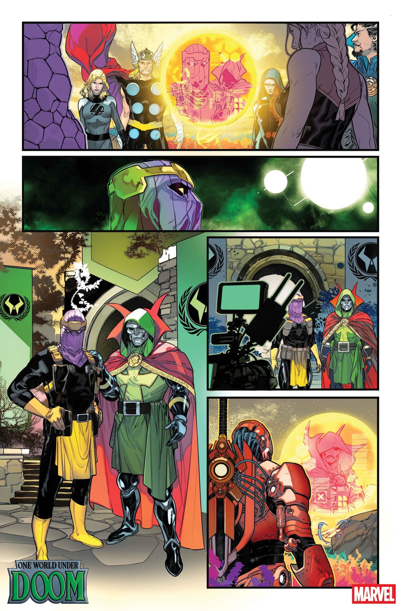 One World Under Doom #1 First Look: Emperor Doom's Reign Begins