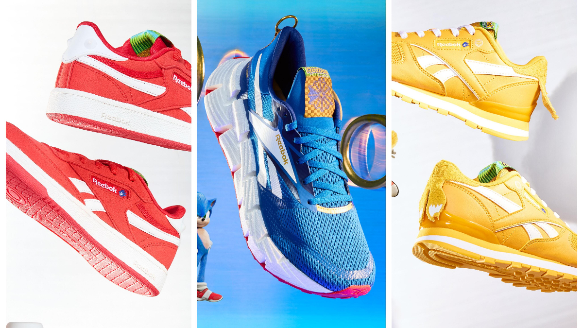 Reebok's Sonic The Hedgehog 3 Sneaker Collab Is Available Now ...