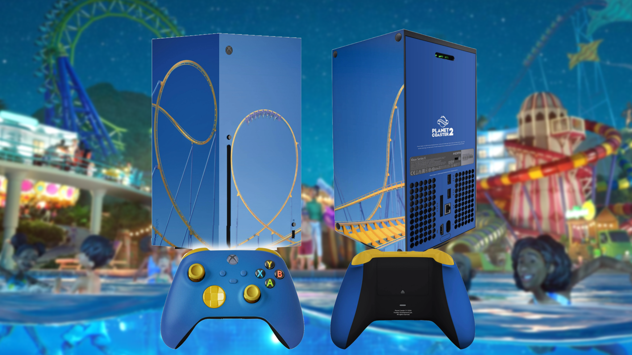 Planet Coaster 2 Giveaway: Win a Custom Xbox Series X Bundle