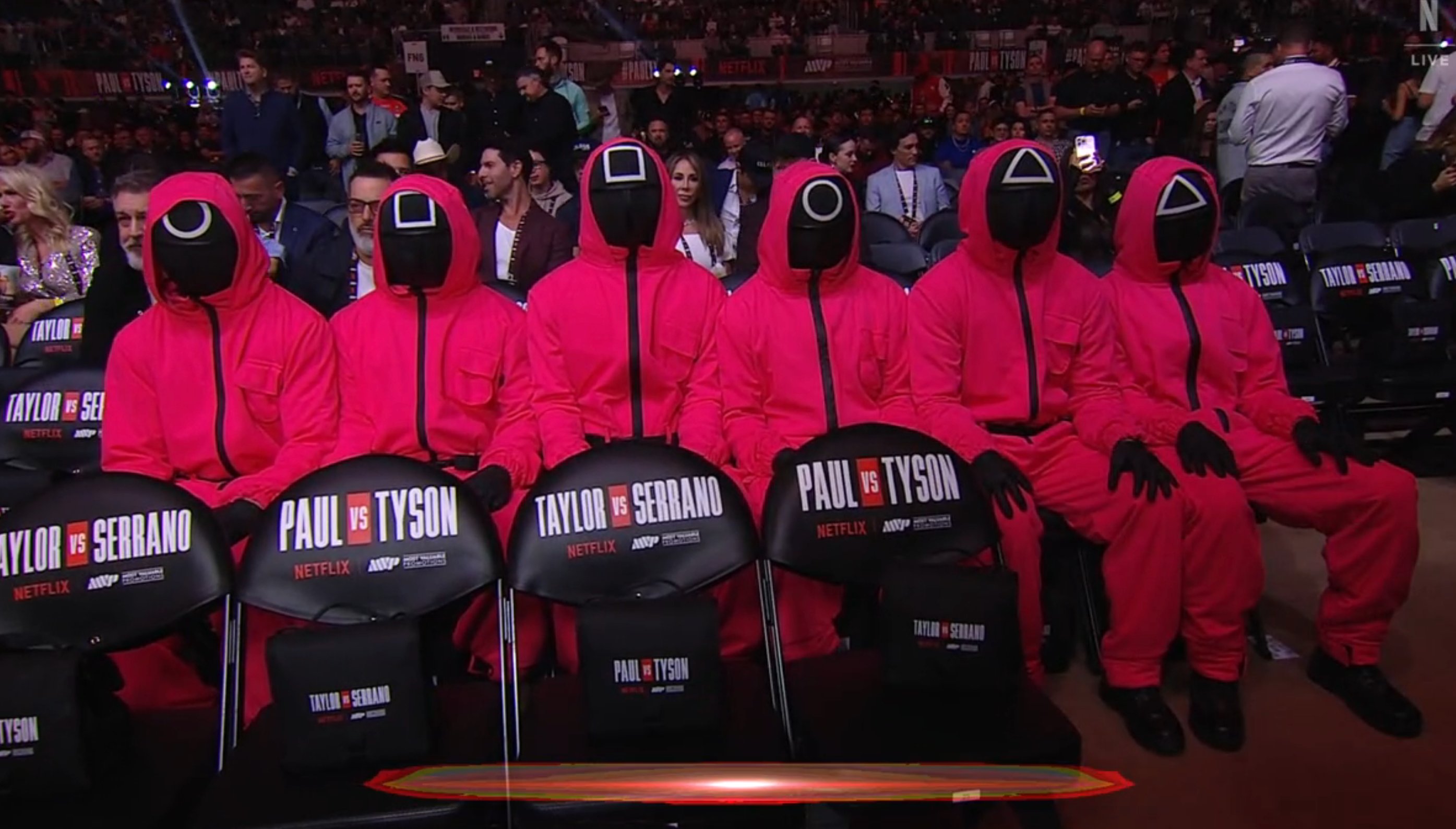 Squid Game Operators Crash Netflix's Tyson vs Paul Fight - ComicBook.com