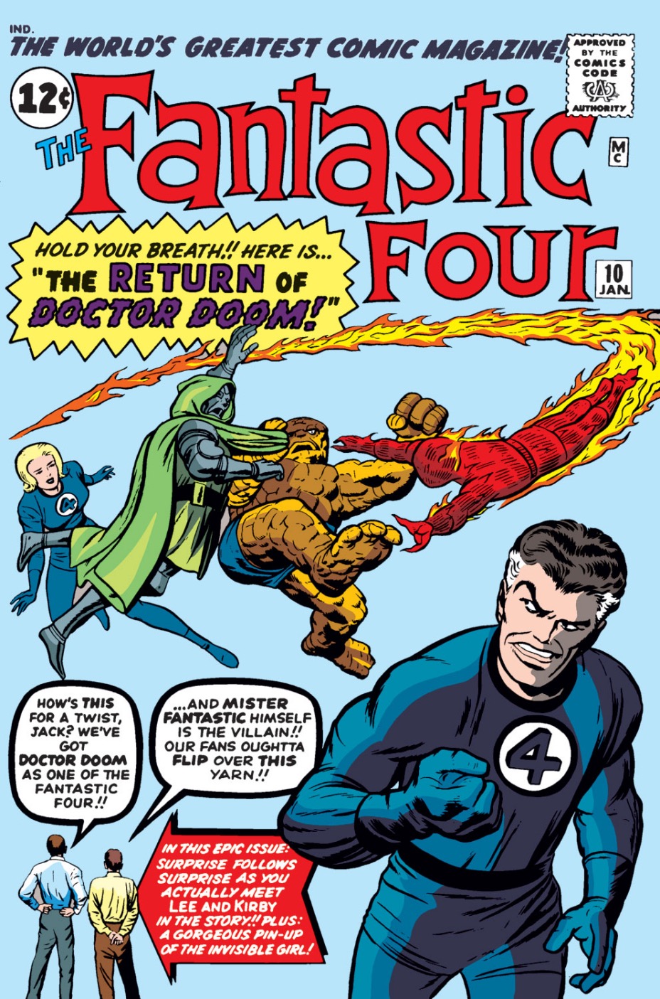Marvel Fantastic 4 Comics Could Hint at The Fantastic Four: First Steps Plot
