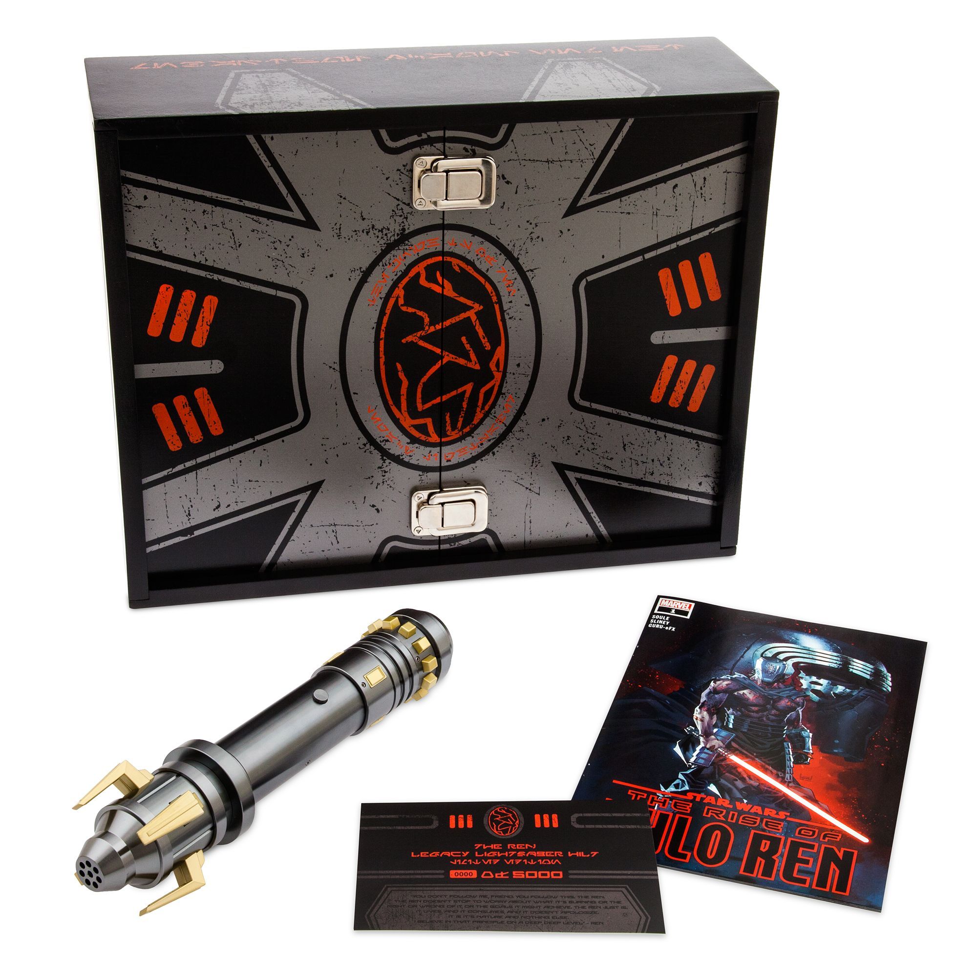 Star Wars Knights of Ren Lightsaber And Helmet Replicas Are Available ...