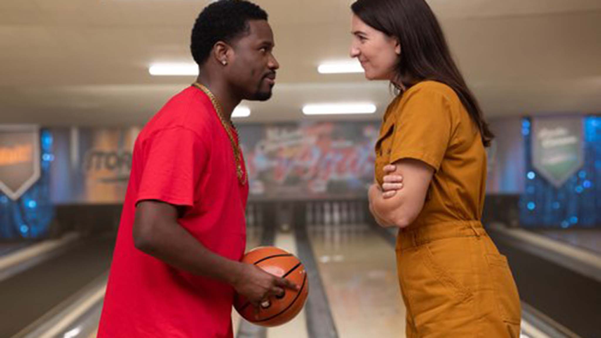 The Gutter Stars Shameik Moore and D'Arcy Carden Dish on Their Bowling ...
