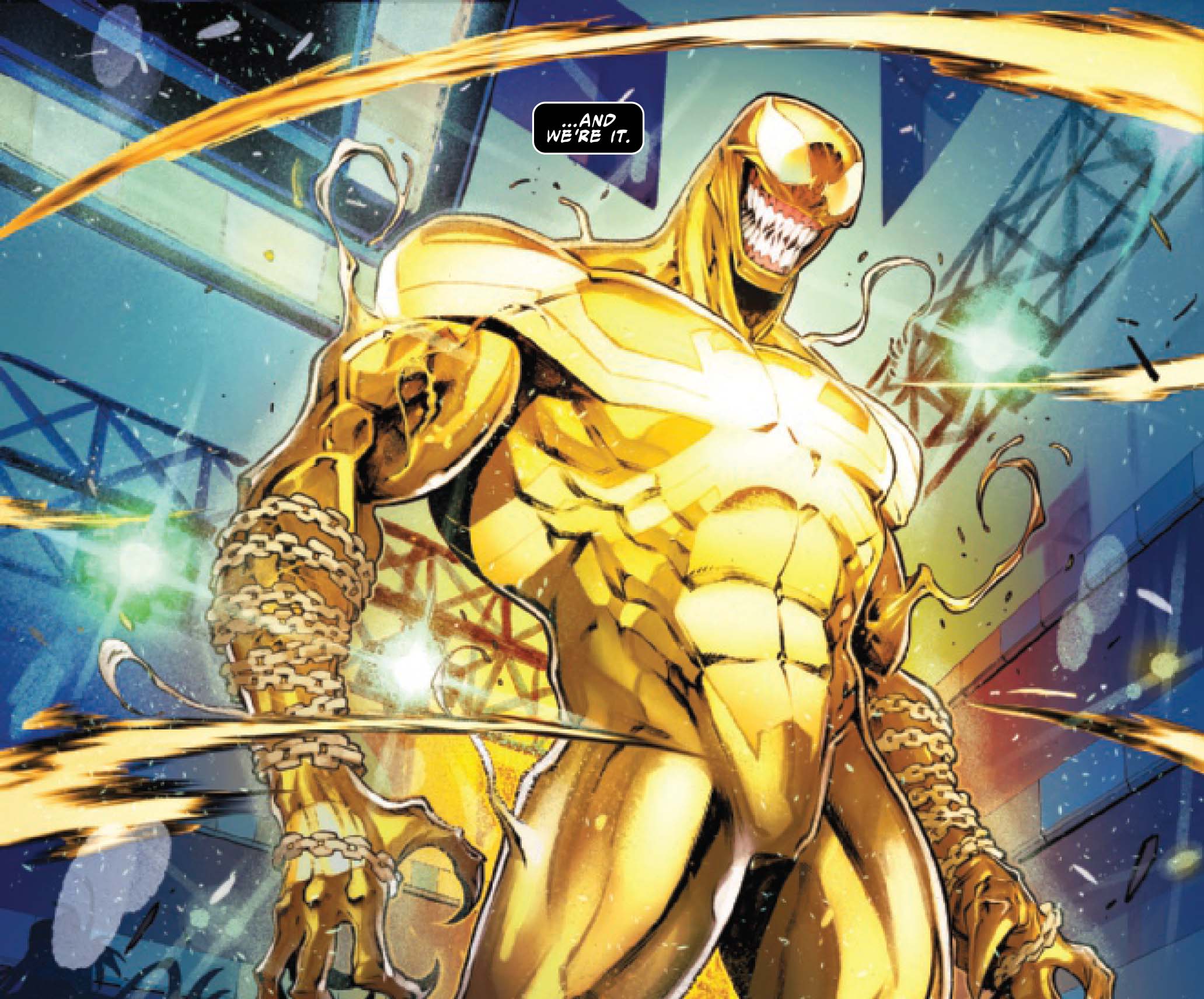 Marvel's Venom Gets a Golden Upgrade and New Powers - ComicBook.com