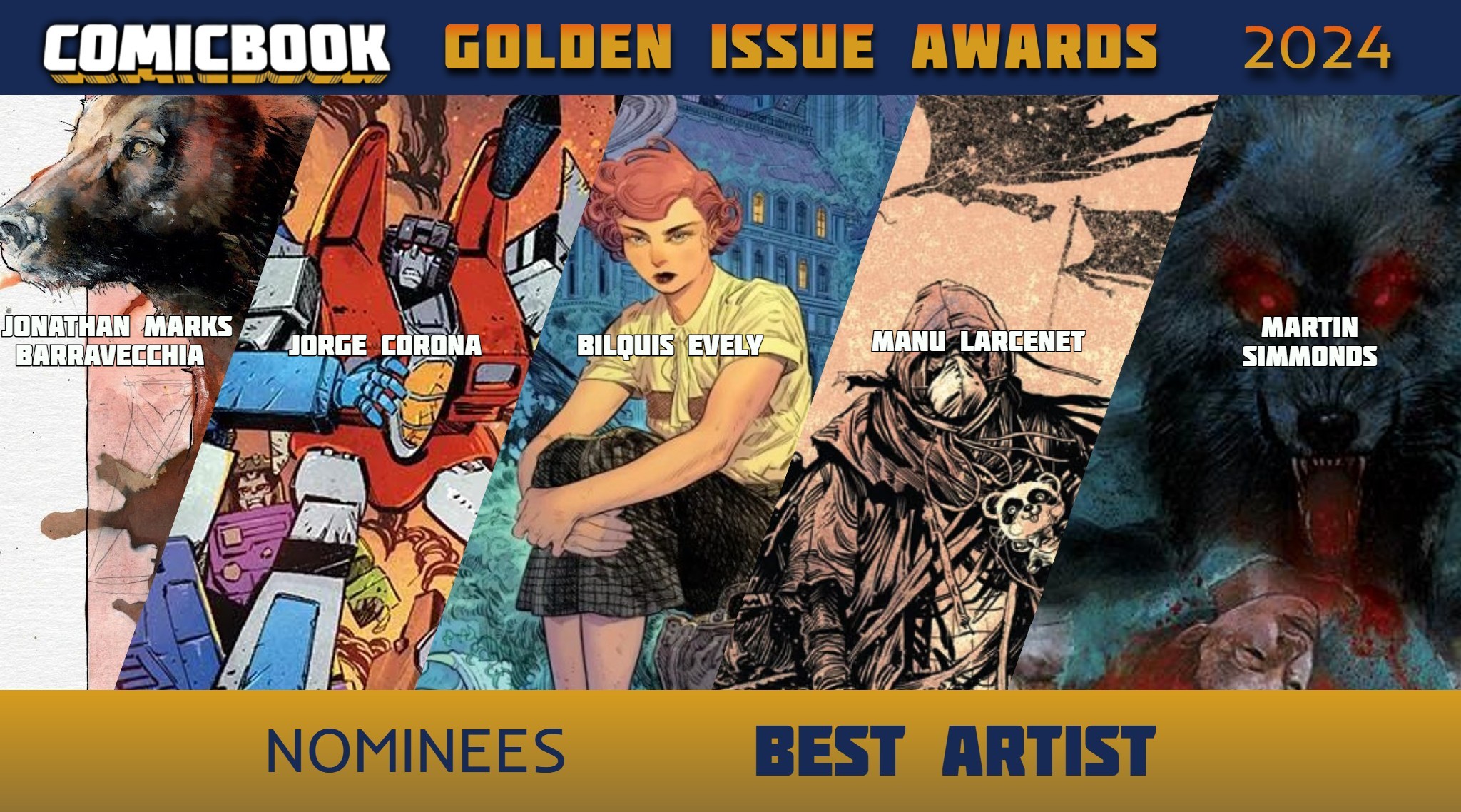 The 2024 ComicBook.com Golden Issue Awards Nominees for Comics ...