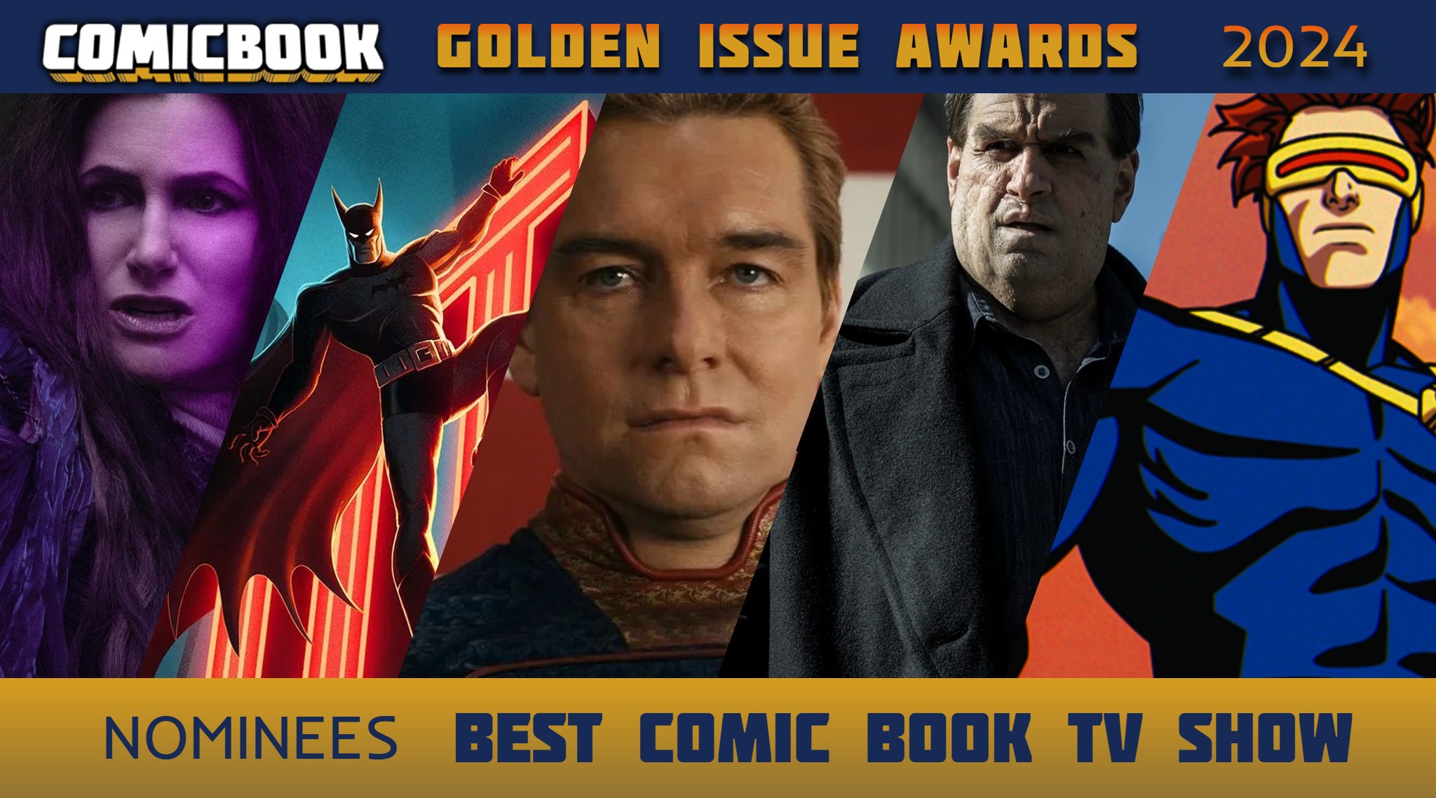 The 2024 ComicBook.com Golden Issue Awards Nominees for Television