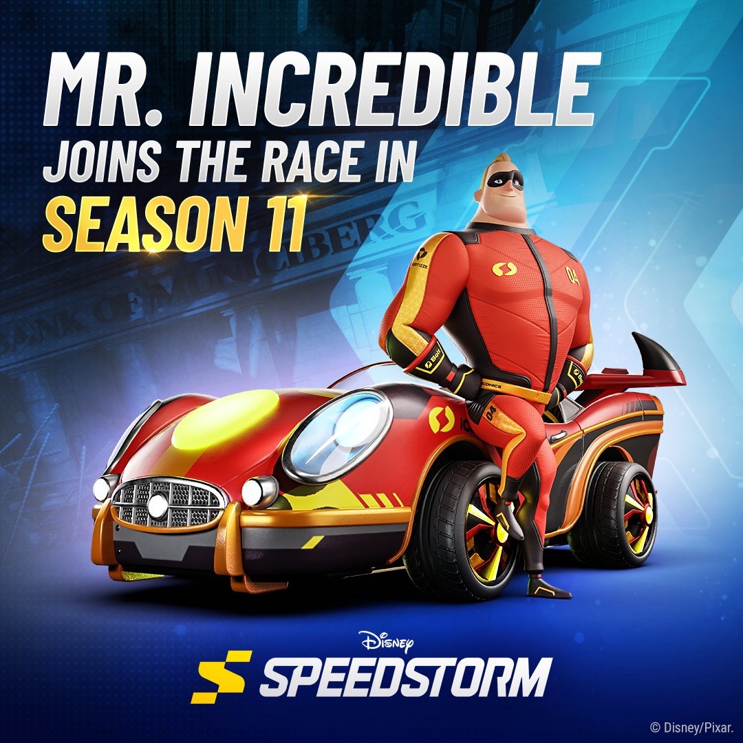 Disney Speedstorm Season 11 Update: The Incredibles and Moana 2